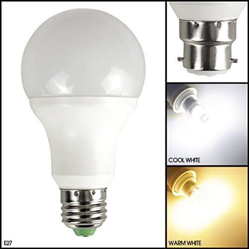 7W LED Light Bulb B22 E27 - Automatic Dusk To Dawn Sensor MSC Security ...